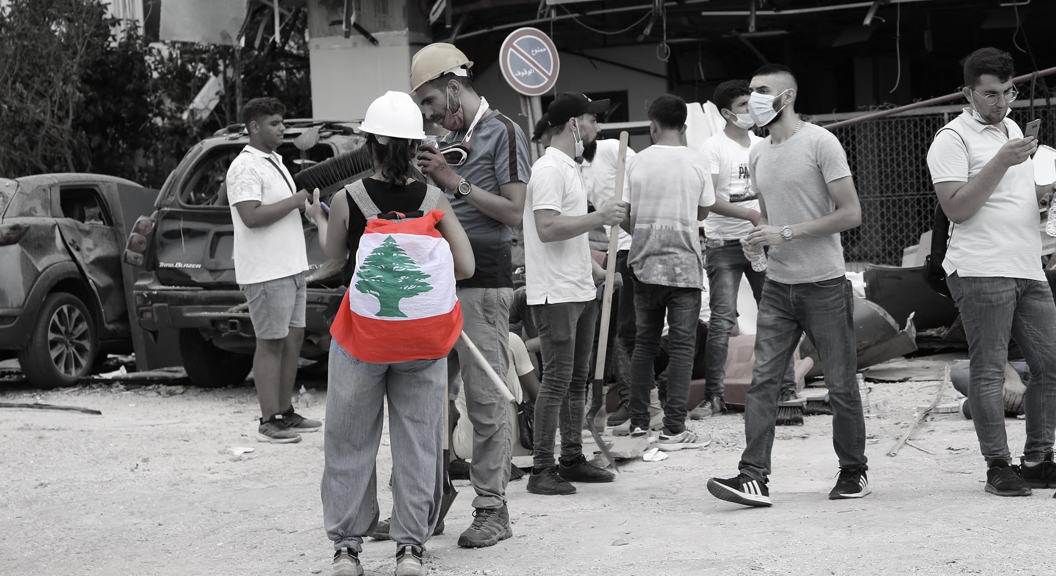 Economic fall social protection international community Lebanon